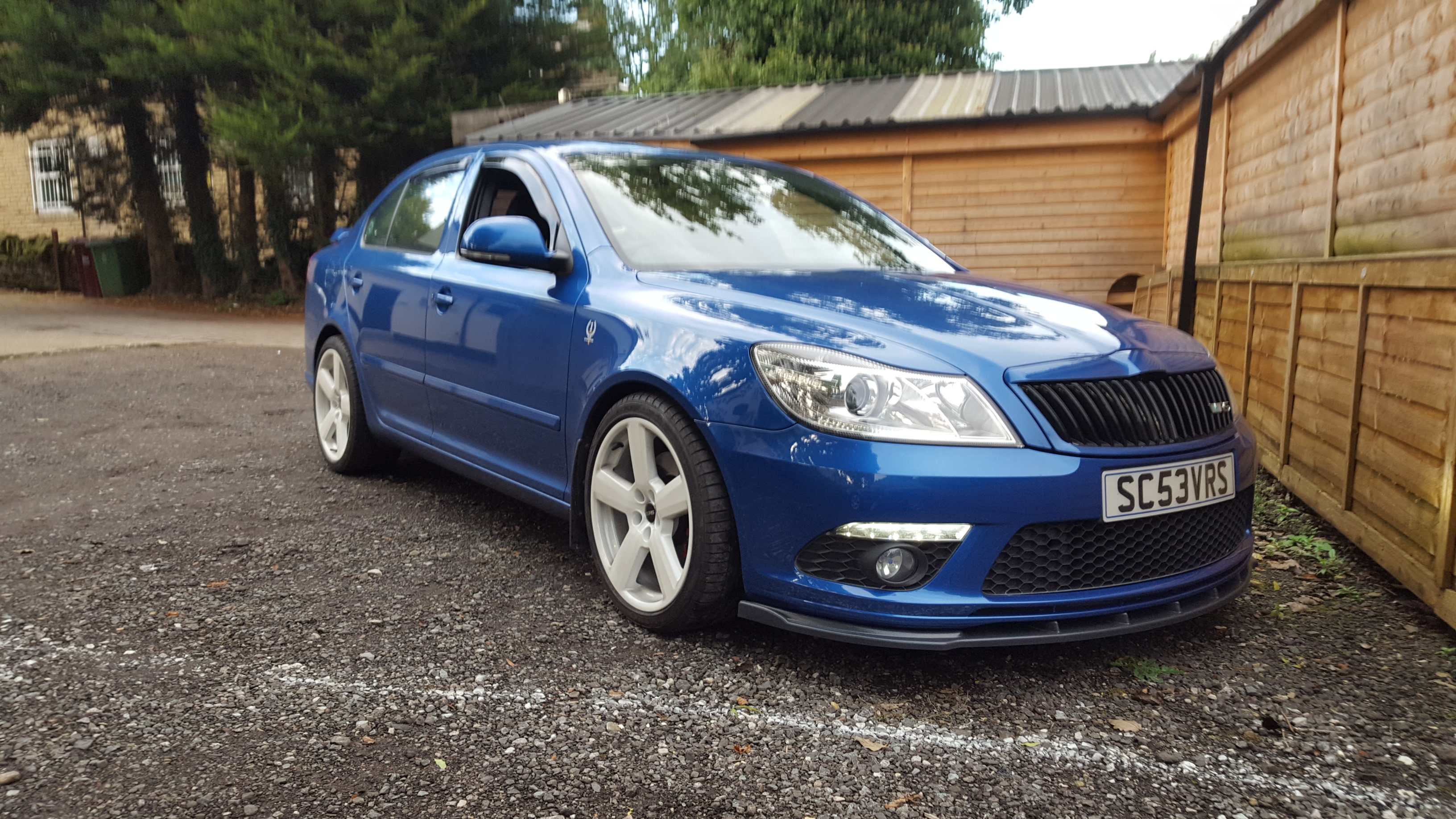 Chrome surround on front grill? - Skoda Octavia Mk2 (2004 - 2013 ...