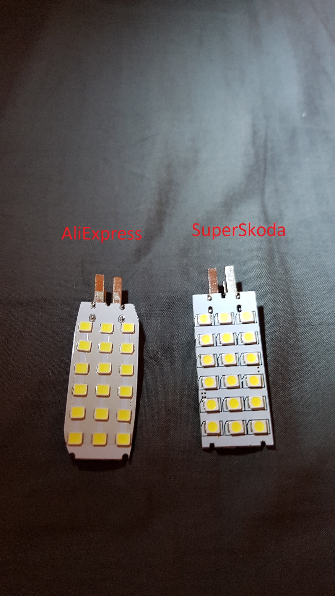 SuperSkoda MegaPower trunk/boot light vs AliExpress - Skoda Octavia ...