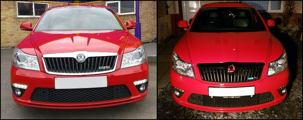 Red Octavia VRS mk2 - Octavia Projects - BRISKODA