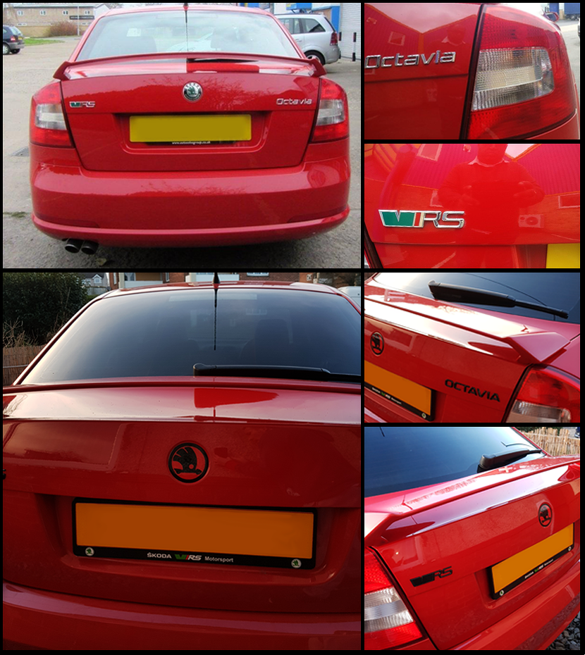 Red Octavia VRS mk2 - Octavia Projects - BRISKODA