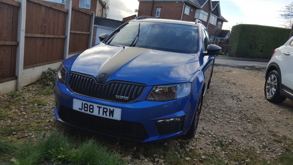 Race Blue mk3 Estate - Octavia Projects - BRISKODA