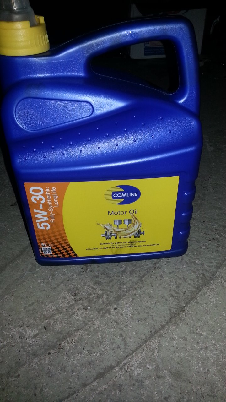 5w-30 fully synthetic comline engine oil - Skoda Octavia Mk2 (2004 ...