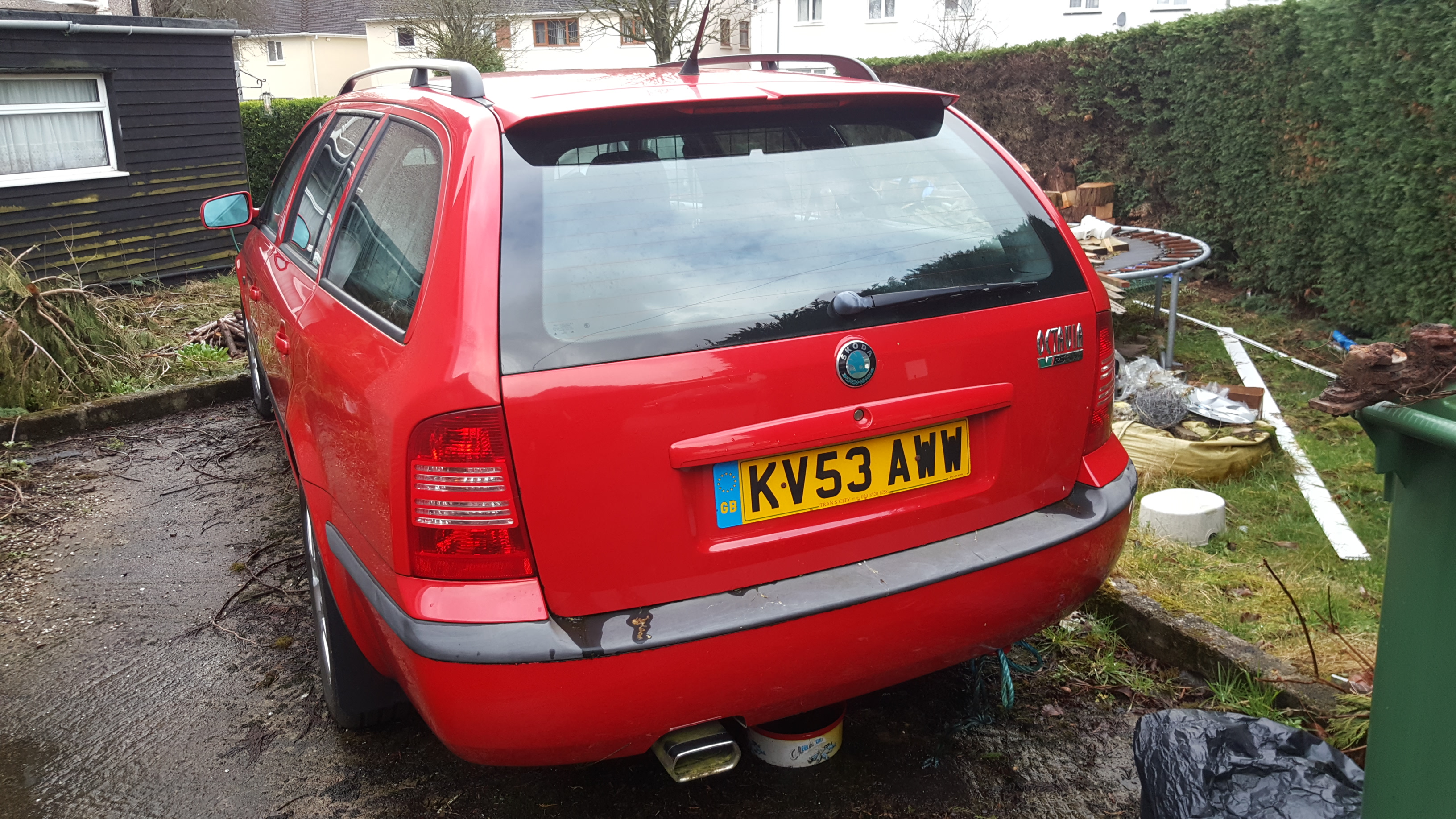 2003 Red VRS Estate - Skoda Octavia Mk1 (1996-2004) - BRISKODA