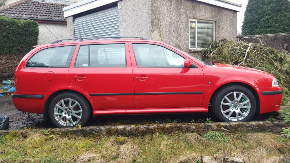 2003 Red VRS Estate - Skoda Octavia Mk1 (1996-2004) - BRISKODA
