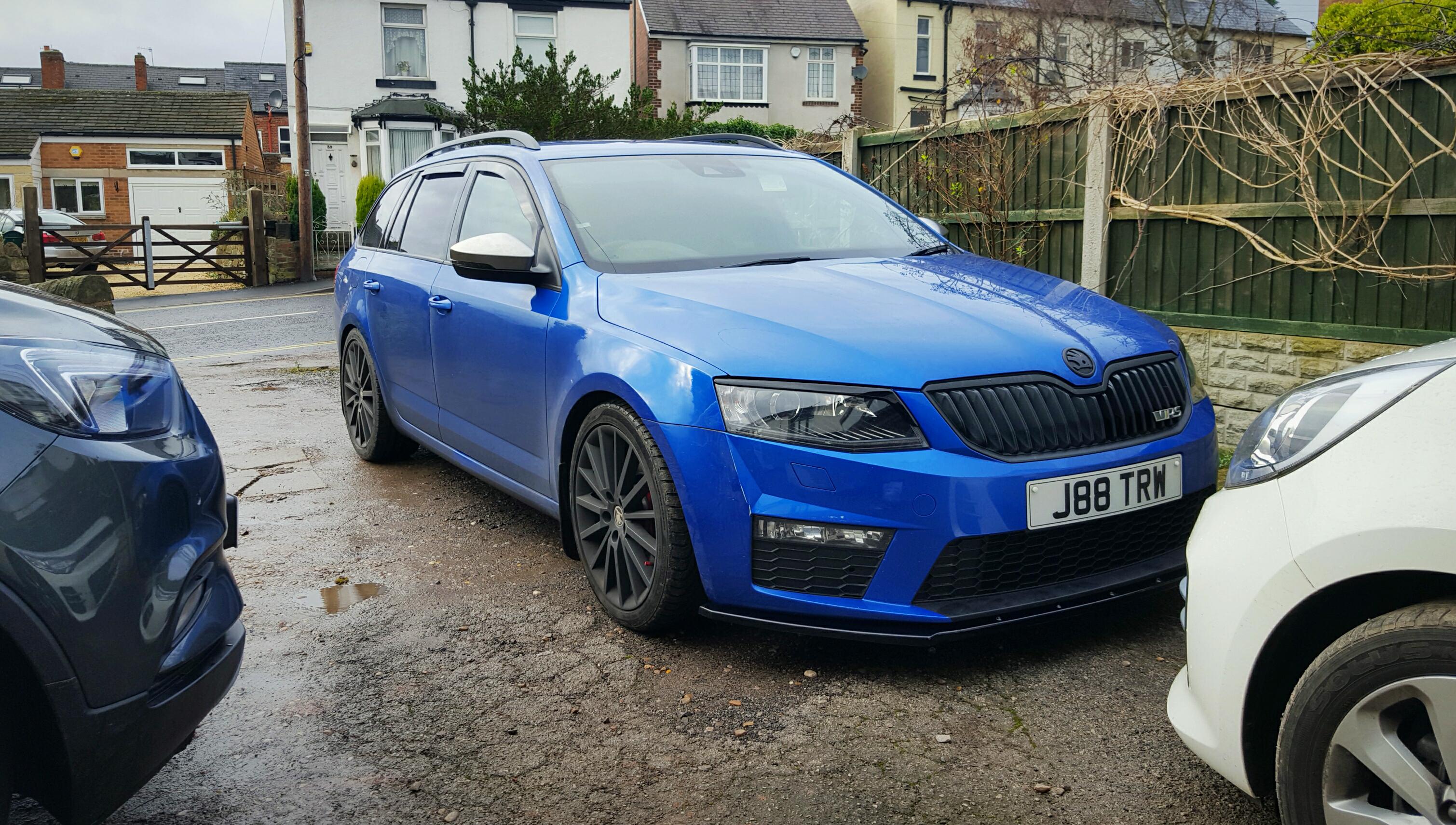 Race Blue mk3 Estate - Octavia Projects - BRISKODA