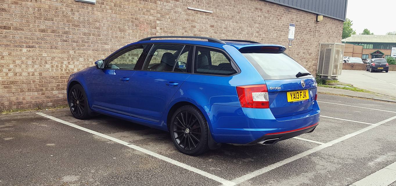 Race Blue mk3 Estate - Octavia Projects - BRISKODA