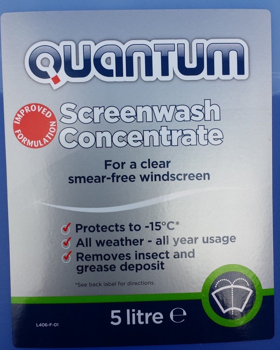 Lidl Screenwash - Skoda Yeti - BRISKODA