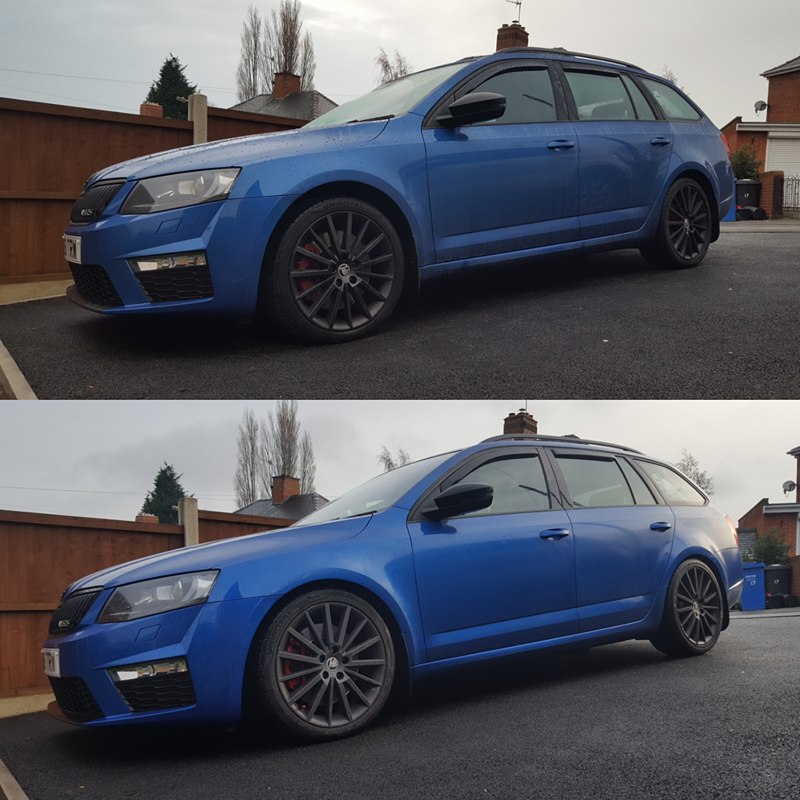 Race Blue mk3 Estate - Octavia Projects - BRISKODA