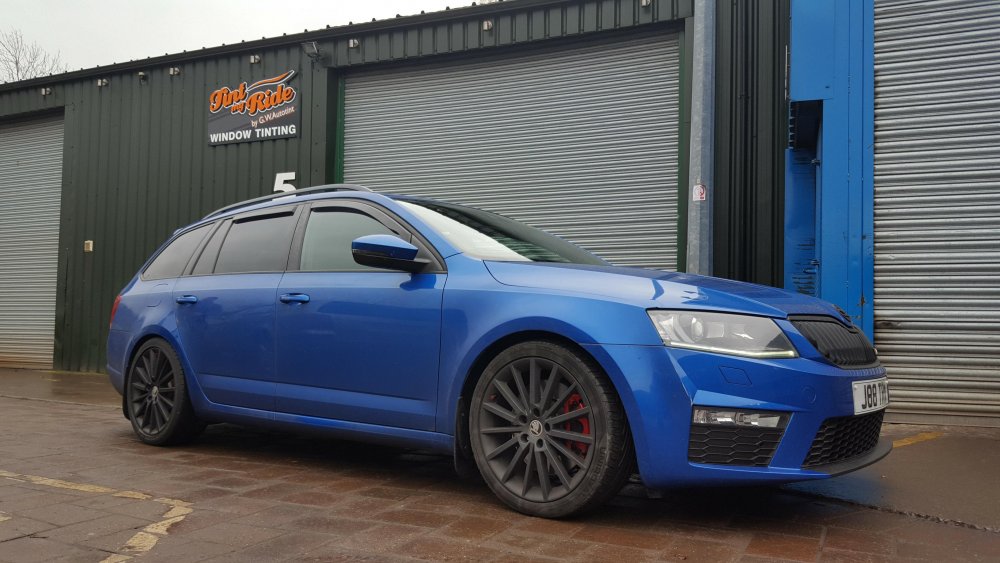 Race Blue mk3 Estate - Octavia Projects - BRISKODA