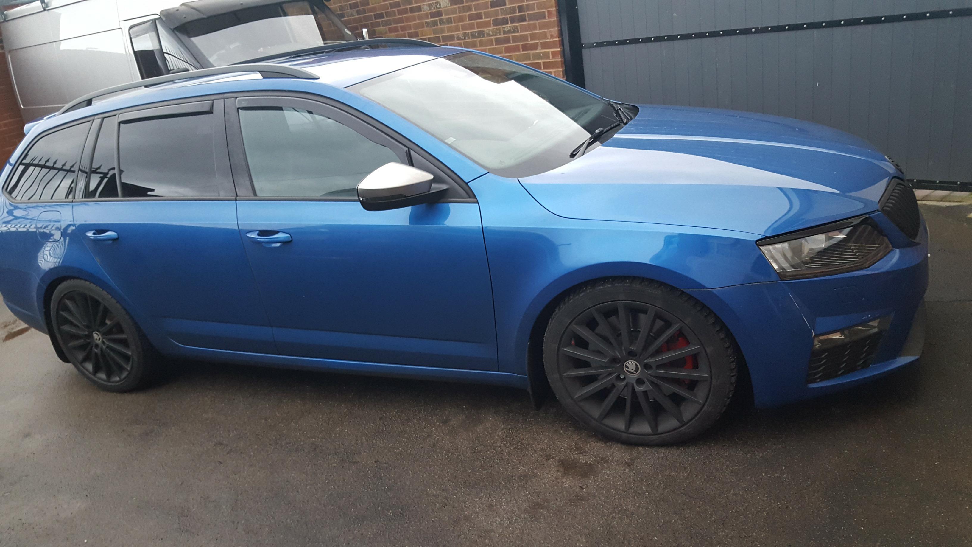 Race Blue mk3 Estate - Octavia Projects - BRISKODA