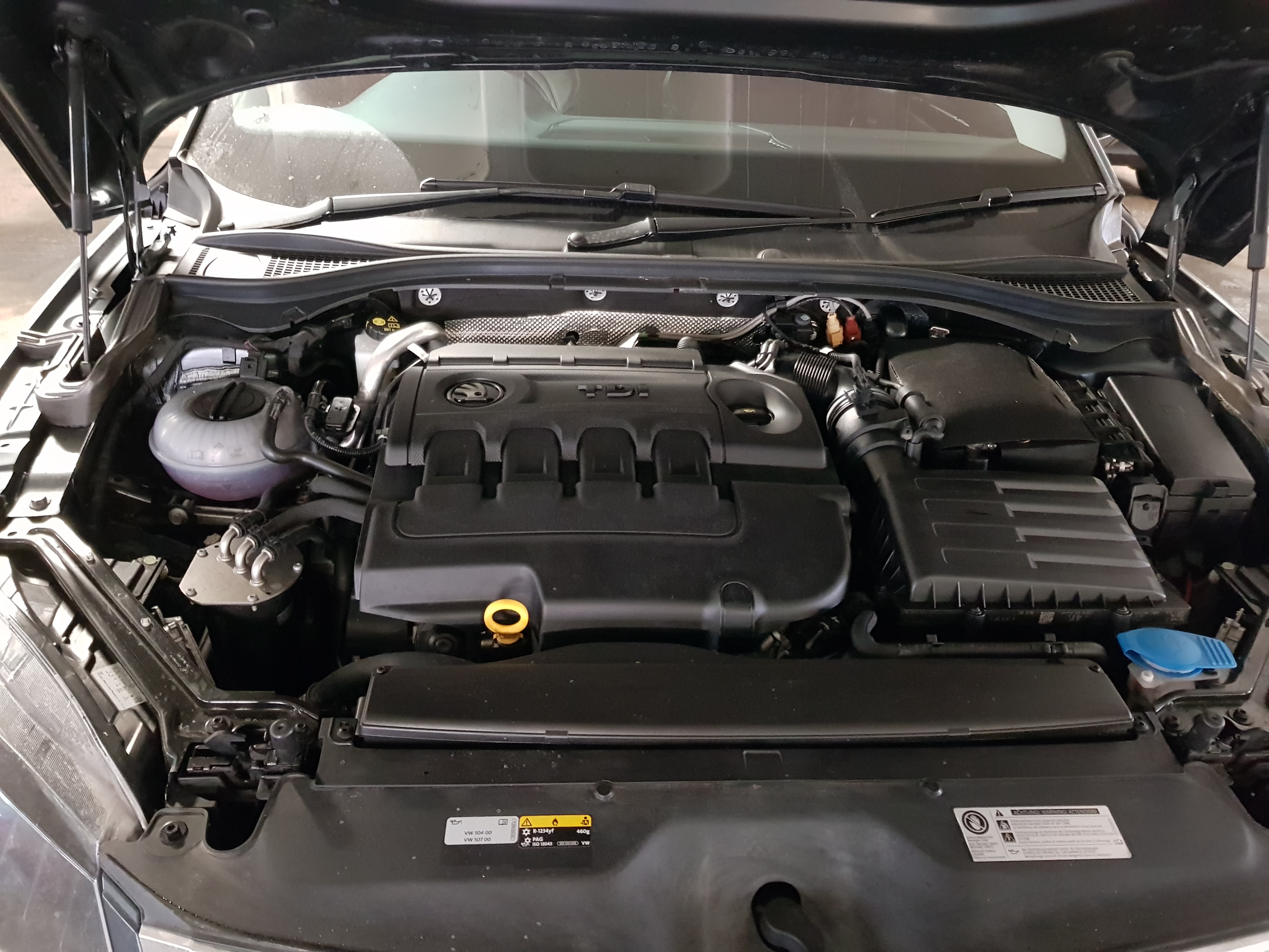 Road spray in engine bay - Skoda Superb Mk3 (2015 - 2023) - BRISKODA