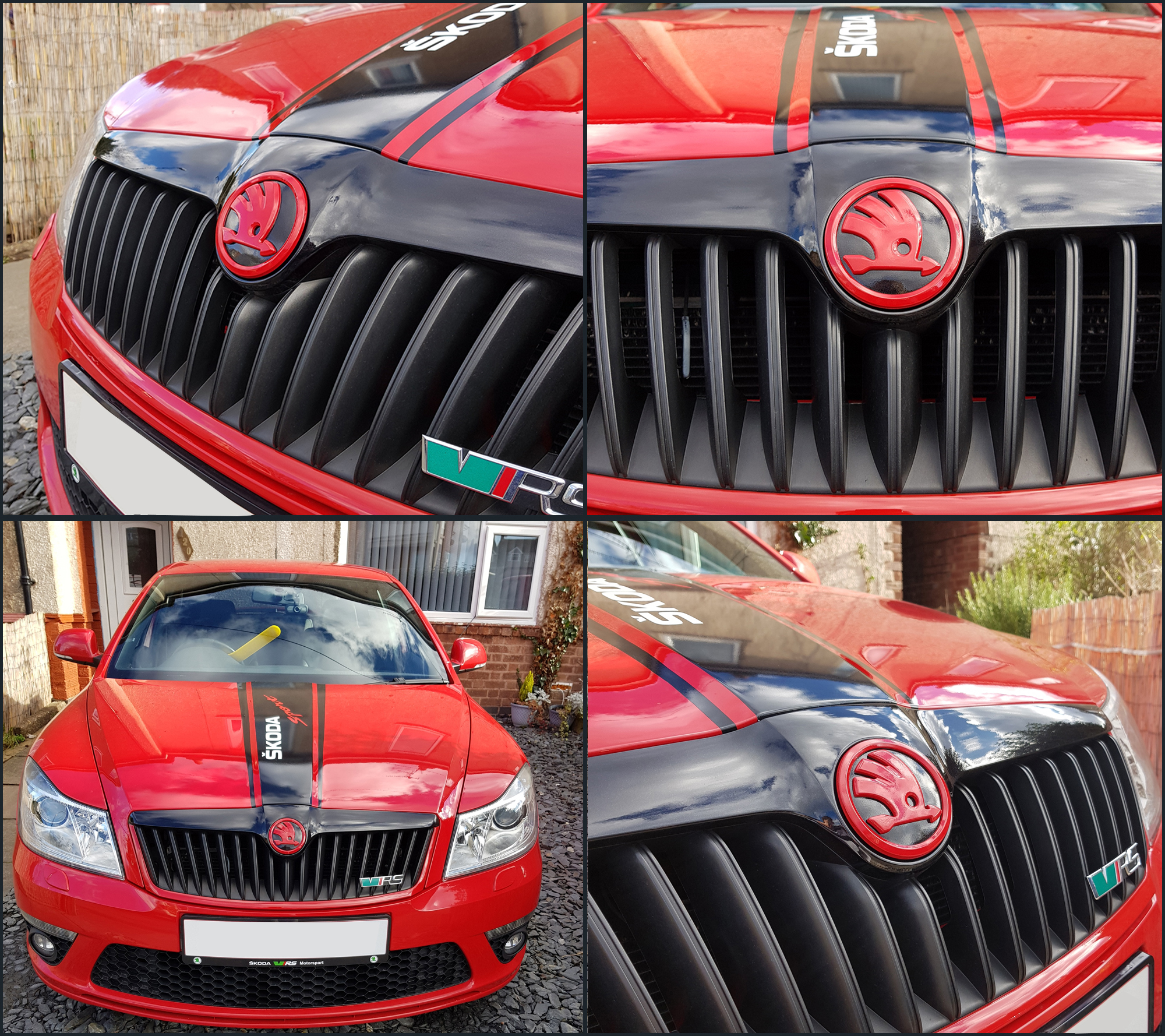 Red Octavia VRS mk2 - Octavia Projects - BRISKODA