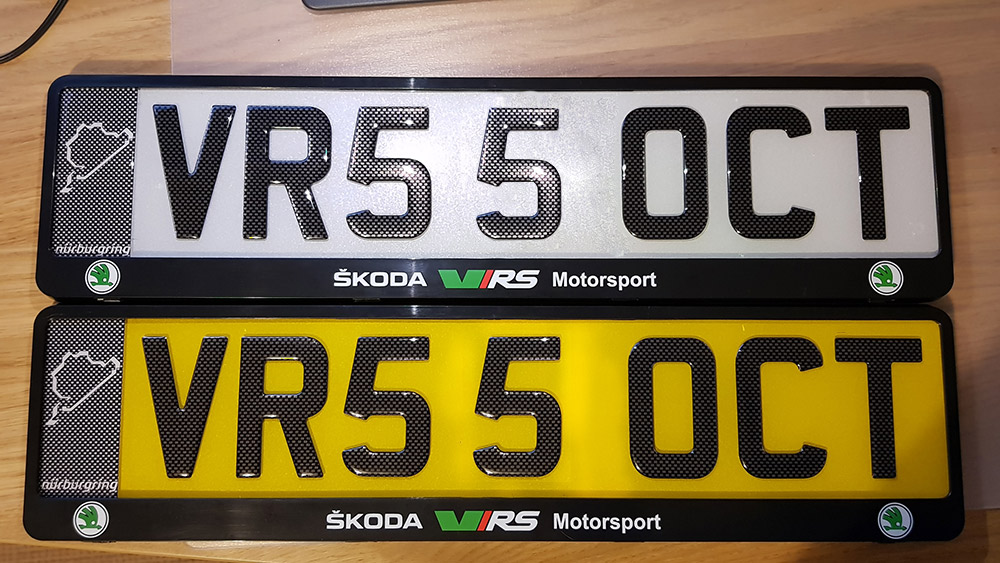 Number Plates - Skoda Logo? - Skoda Octavia Mk3 (2013 - 2020) - BRISKODA