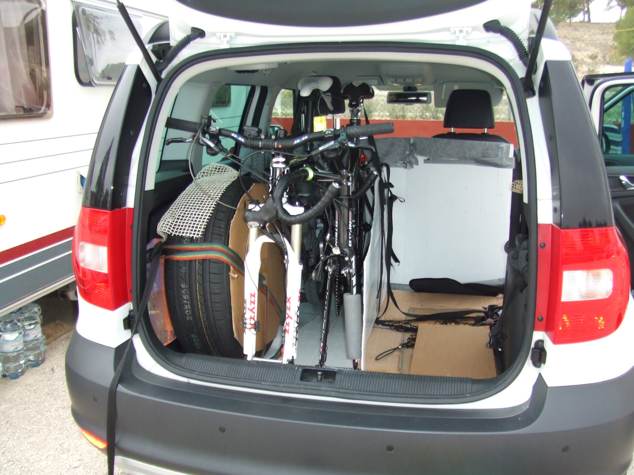 Yeti used as a van - Skoda Yeti - BRISKODA