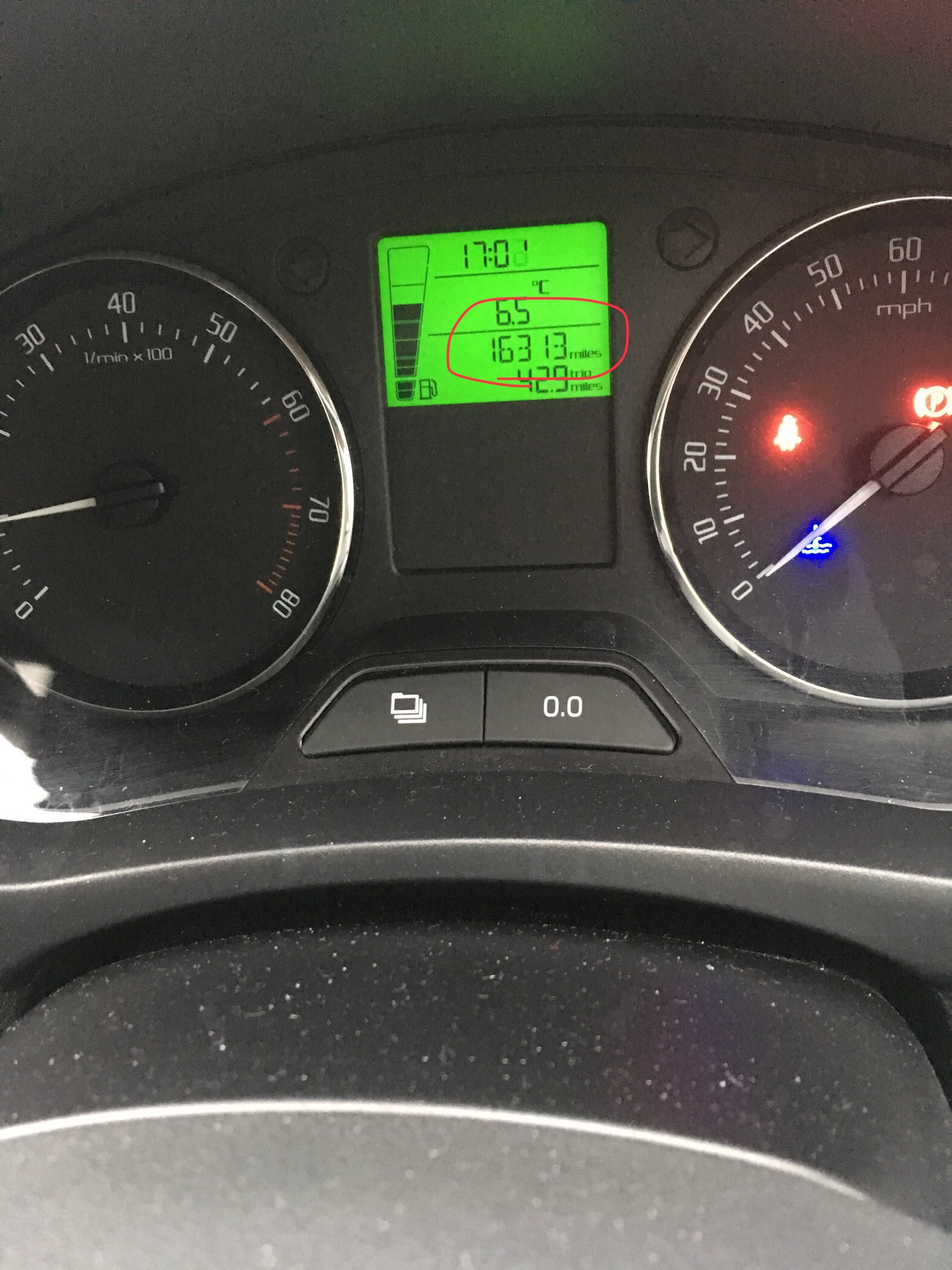 Why does my odometer disappear and kph display when I start driving ...
