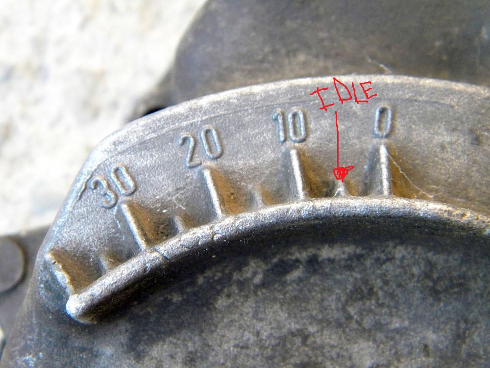 Need help to set timing light degree in MT241A device - Skoda Favorit ...