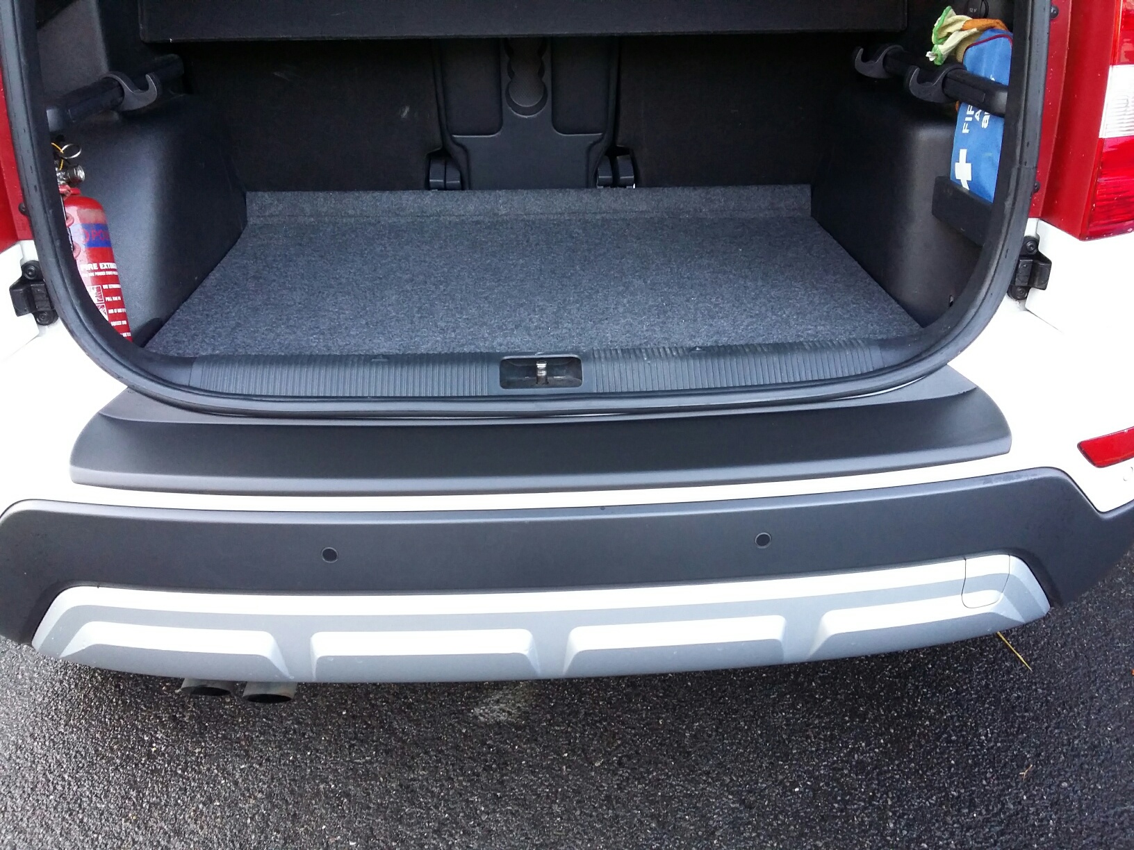 Facelift Yeti Rear Bumper Protector - Skoda Yeti - BRISKODA