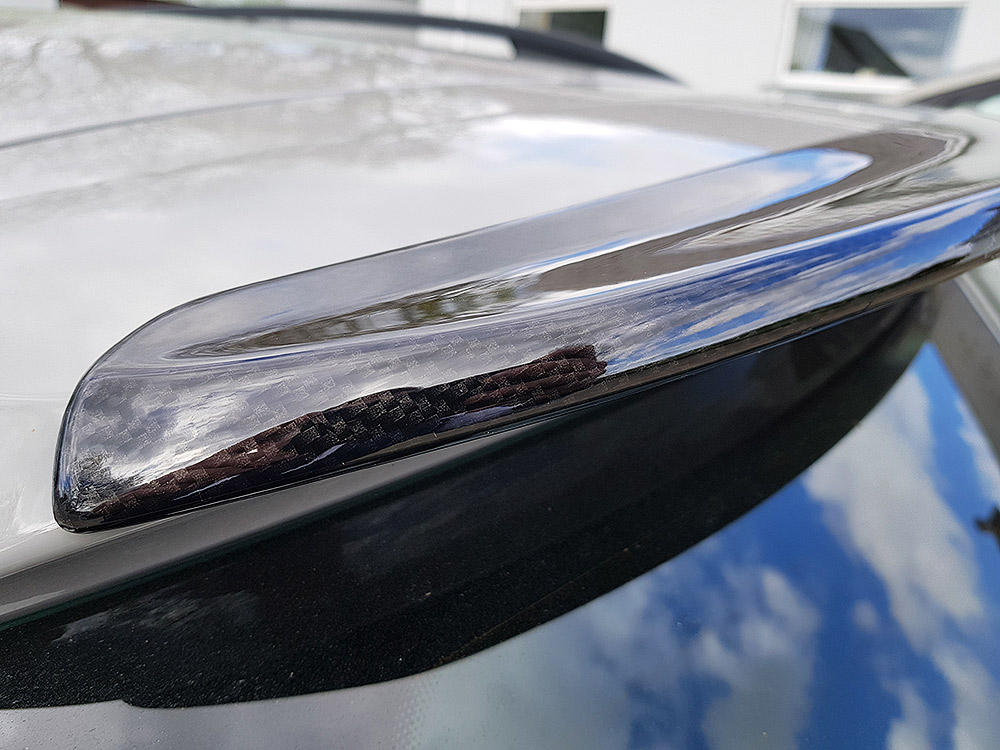 Milotec 'Carbon' Combi Spoiler extension - Skoda Octavia Mk3 (2013 ...