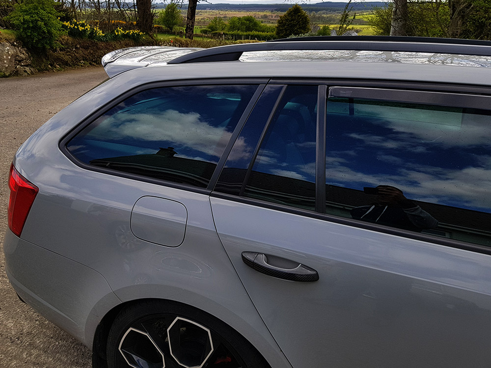 Milotec 'Carbon' Combi Spoiler extension - Skoda Octavia Mk3 (2013 ...