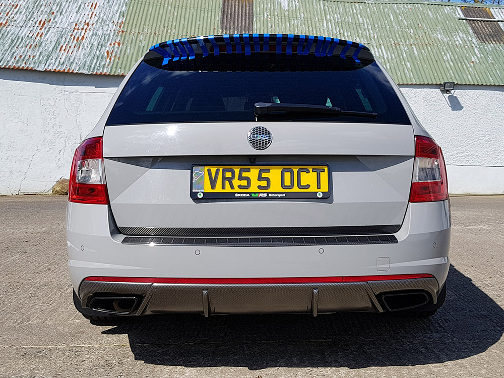 Milotec 'Carbon' Combi Spoiler extension - Skoda Octavia Mk3 (2013 ...