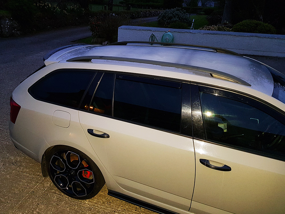 Milotec 'Carbon' Combi Spoiler extension - Skoda Octavia Mk3 (2013 ...