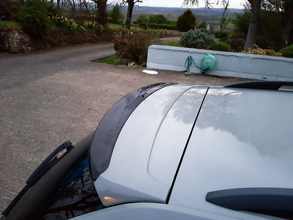 Milotec 'Carbon' Combi Spoiler extension - Skoda Octavia Mk3 (2013 ...