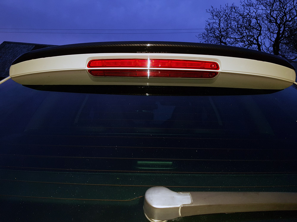 Milotec 'Carbon' Combi Spoiler extension - Skoda Octavia Mk3 (2013 ...