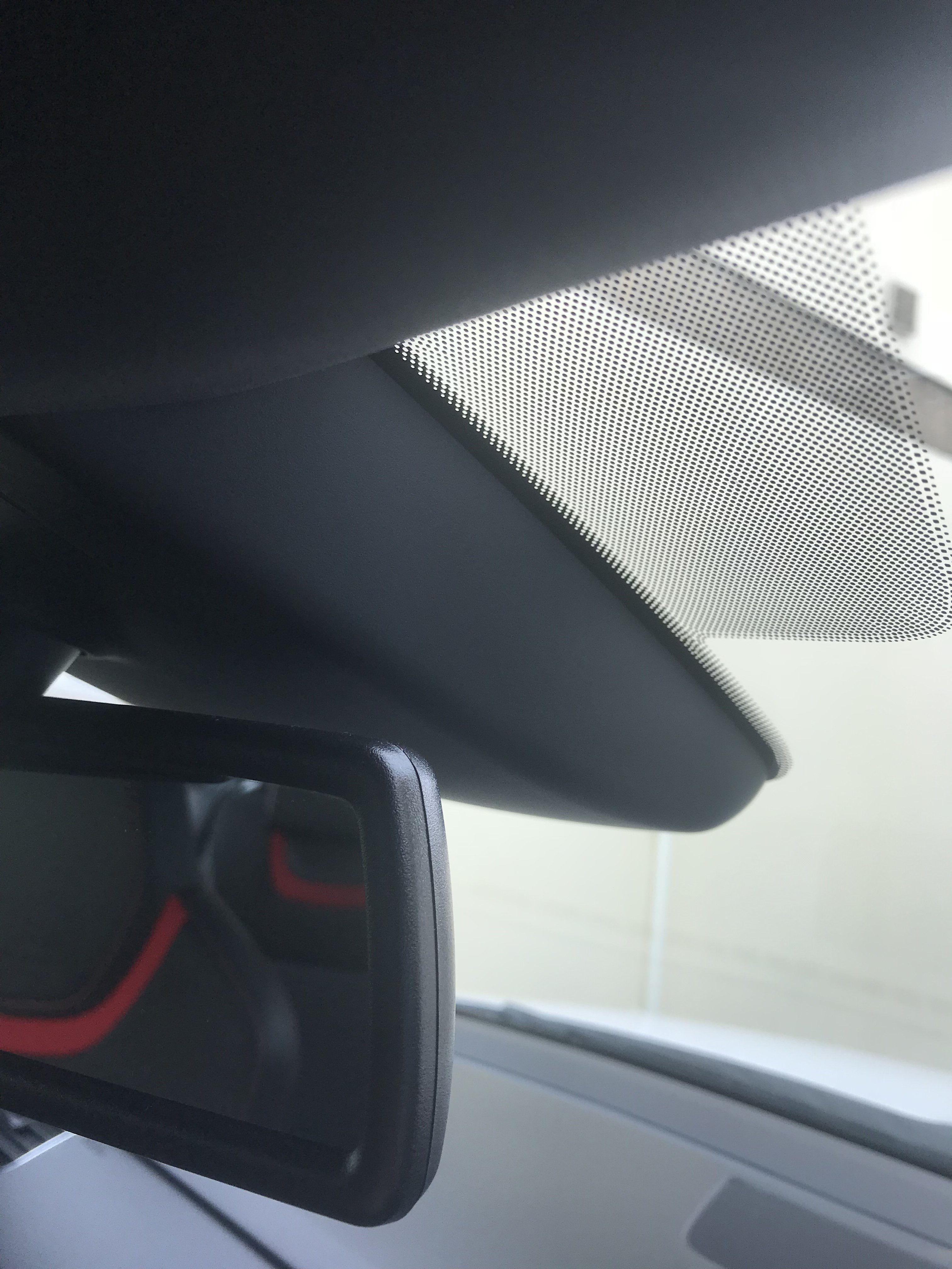 Lane Assist / Light Assist Camera trim removal - Skoda Octavia Mk3 ...