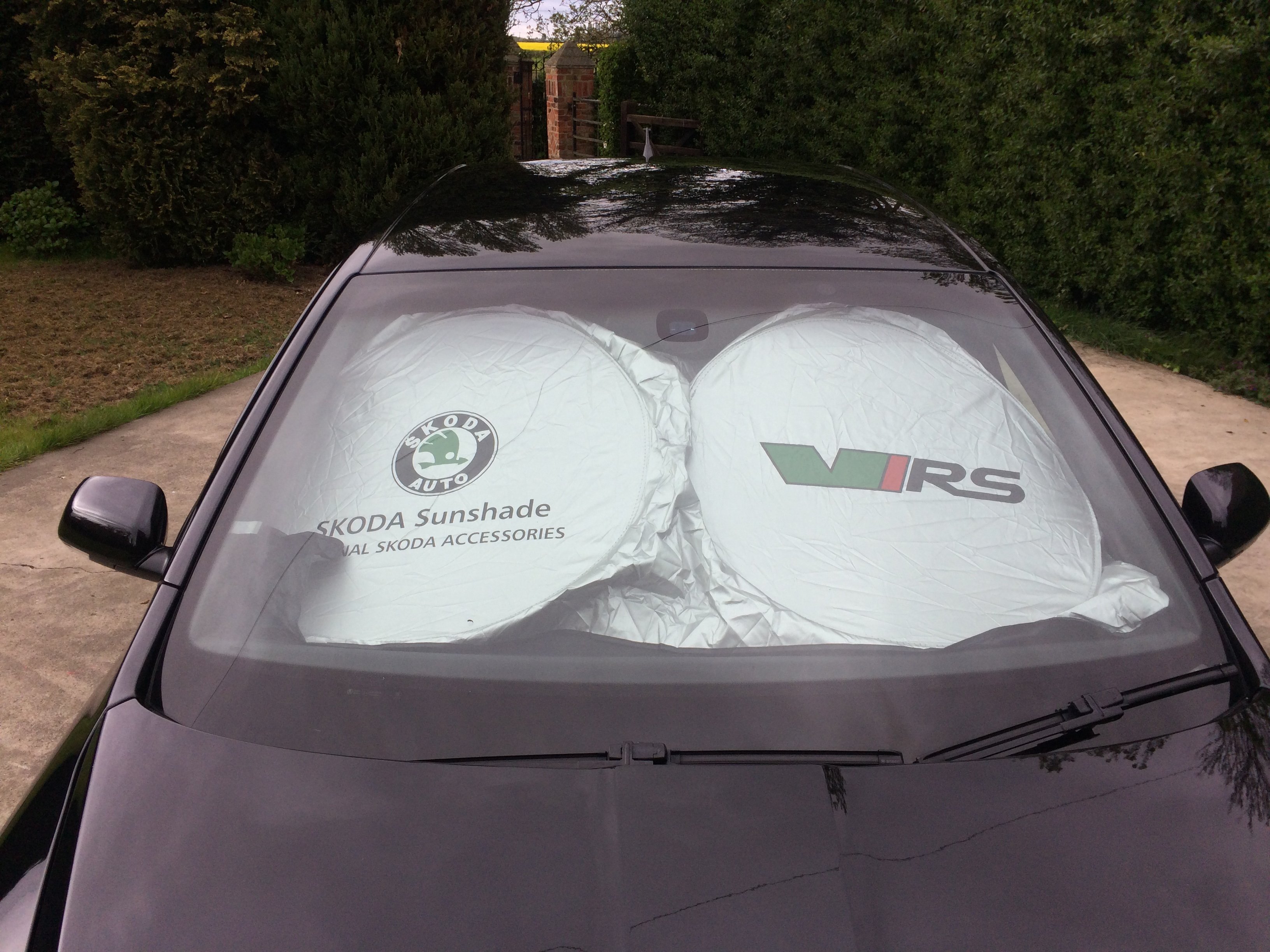 Windscreen Sunshade Skoda Octavia Mk2 2004 2013 BRISKODA