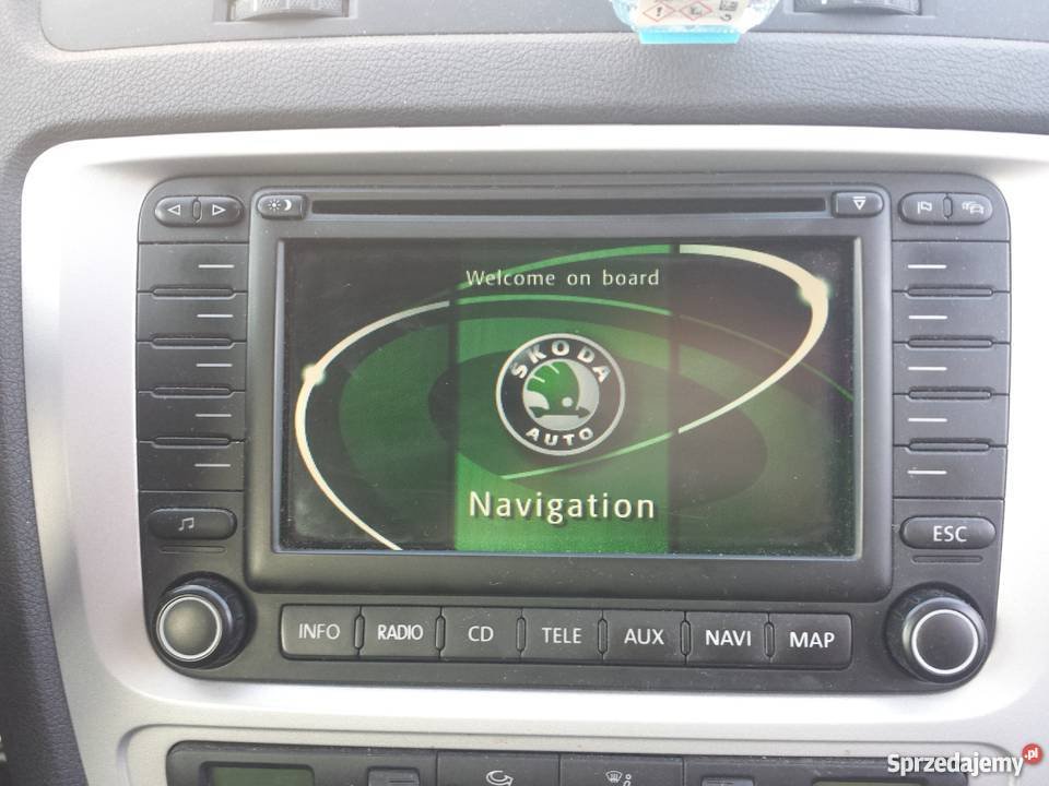 Sat nav disk for mds head unit - Skoda Octavia Mk2 (2004 - 2013) - BRISKODA