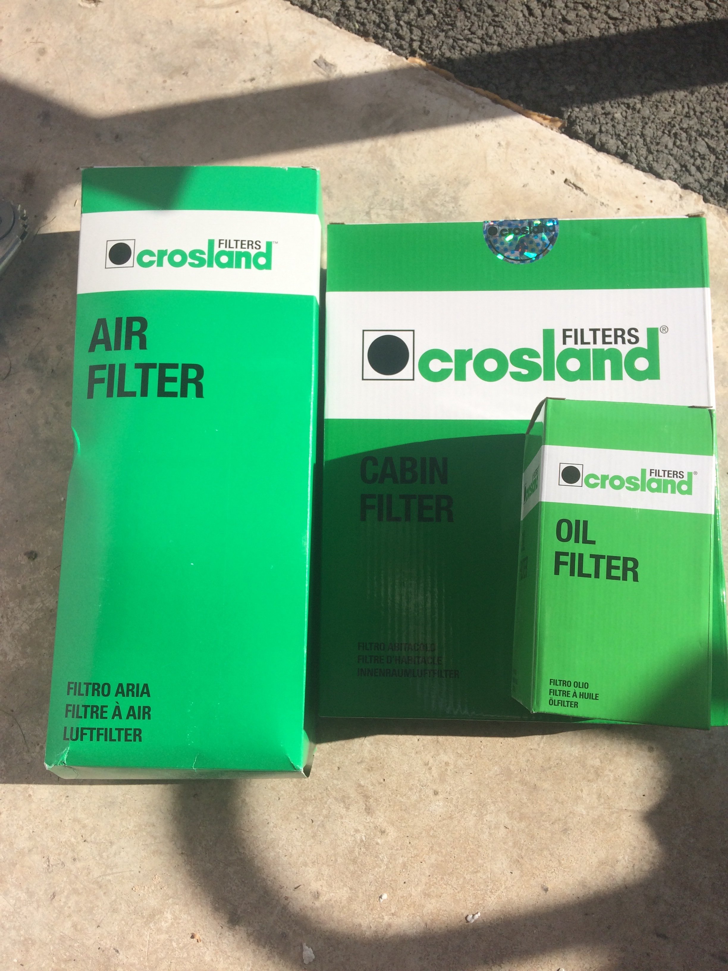 Octavia VRS 2.0 TDI CR filters - Parts For Sale - BRISKODA