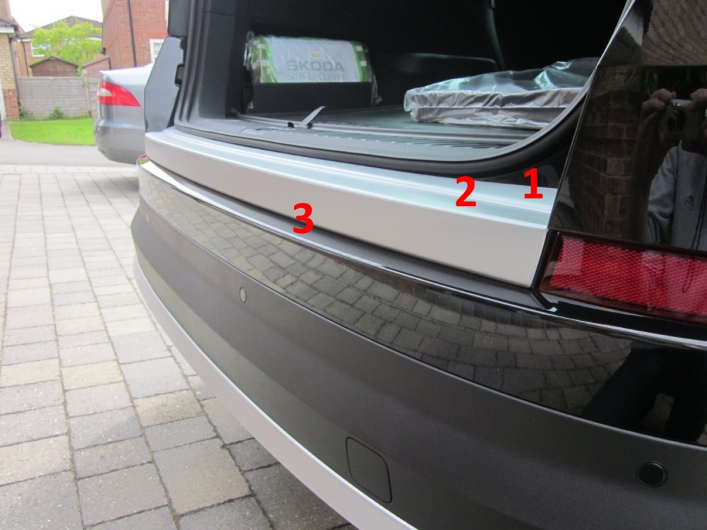 Bumper protector - Skoda Kodiaq MK1 (2017-2023) - BRISKODA