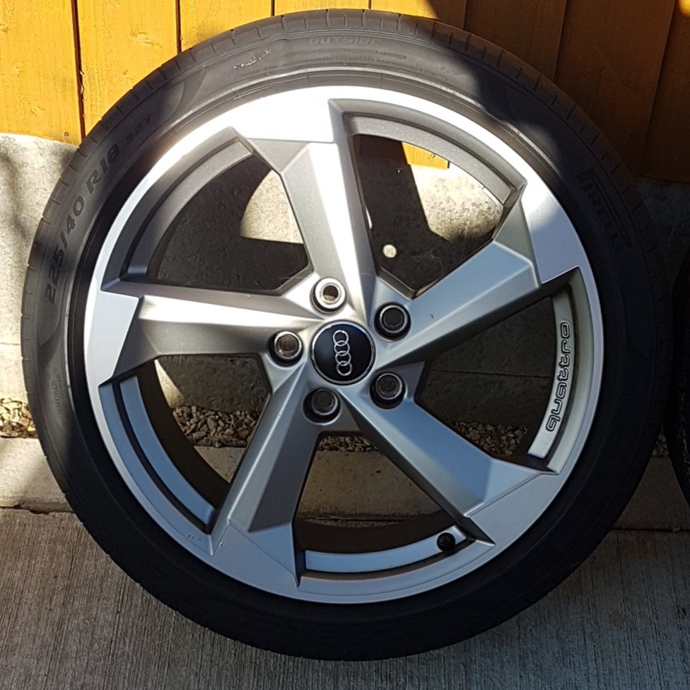Genuine Quattro wheels with tyres - Wheels & Tyres For Sale - BRISKODA