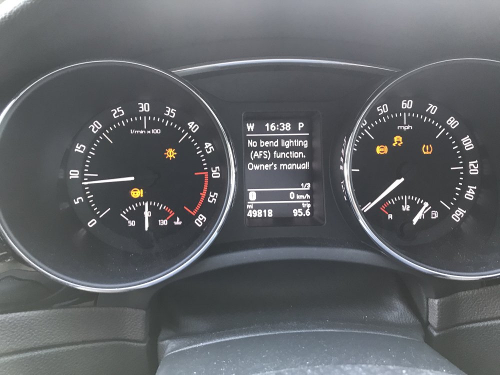 Warning lights after service - Skoda Superb Mk2 (2008-2015) - BRISKODA