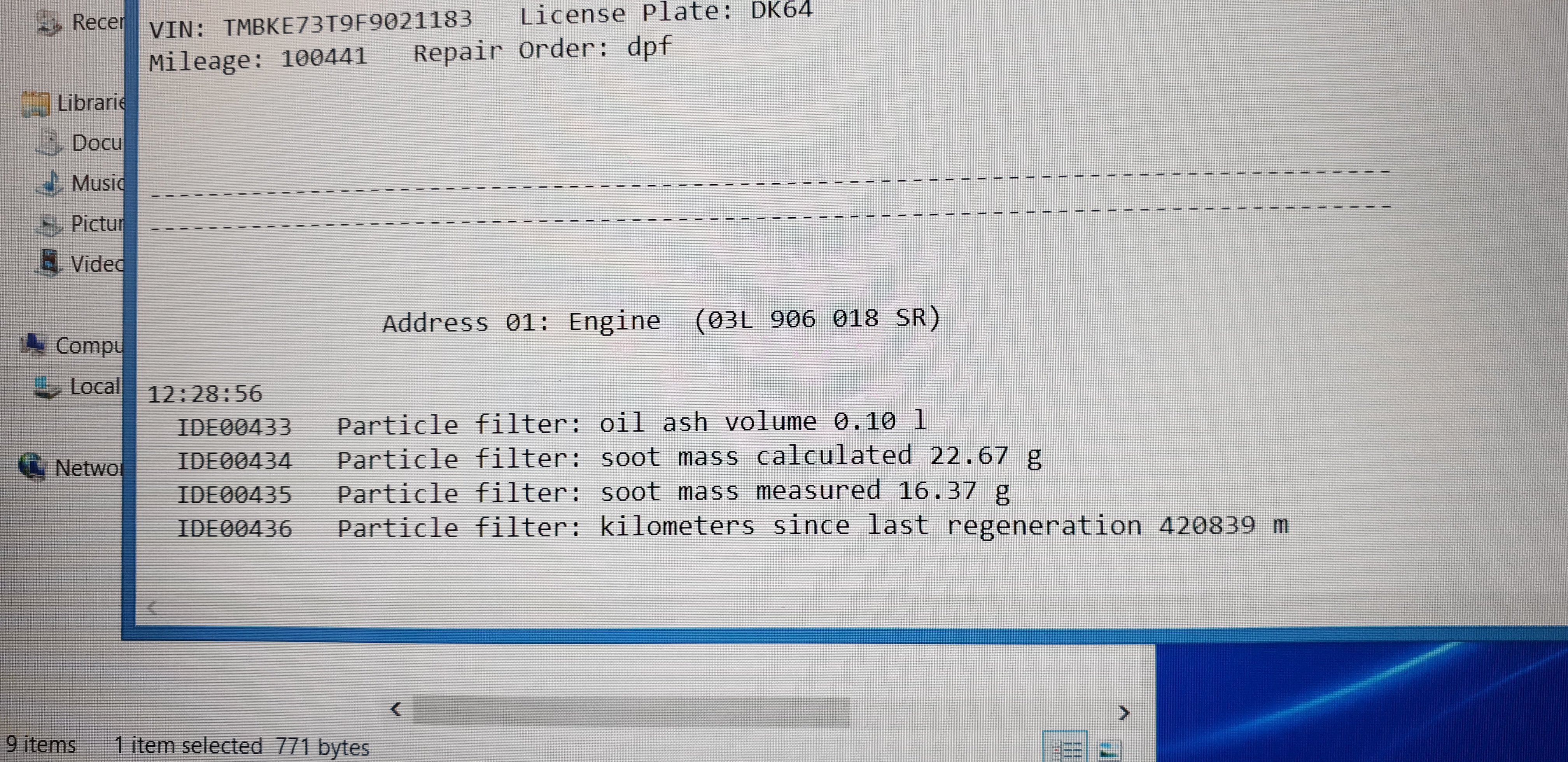 Dpf figures - Skoda Superb Mk2 (2008-2015) - BRISKODA
