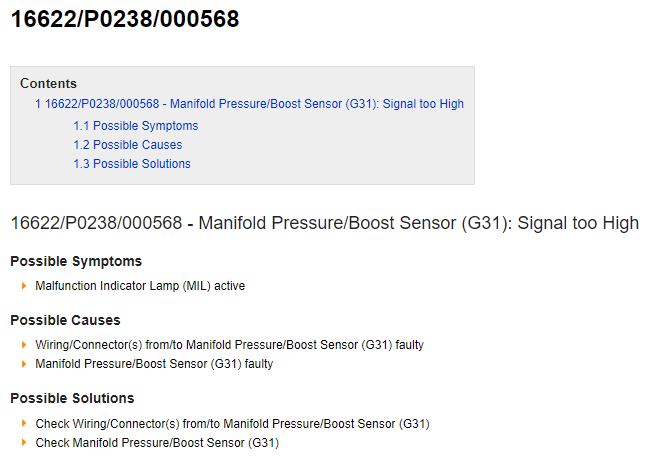 Skoda superb Trouble code p0113 p0238 - Skoda Superb Mk2 (2008-2015) - BRISKODA