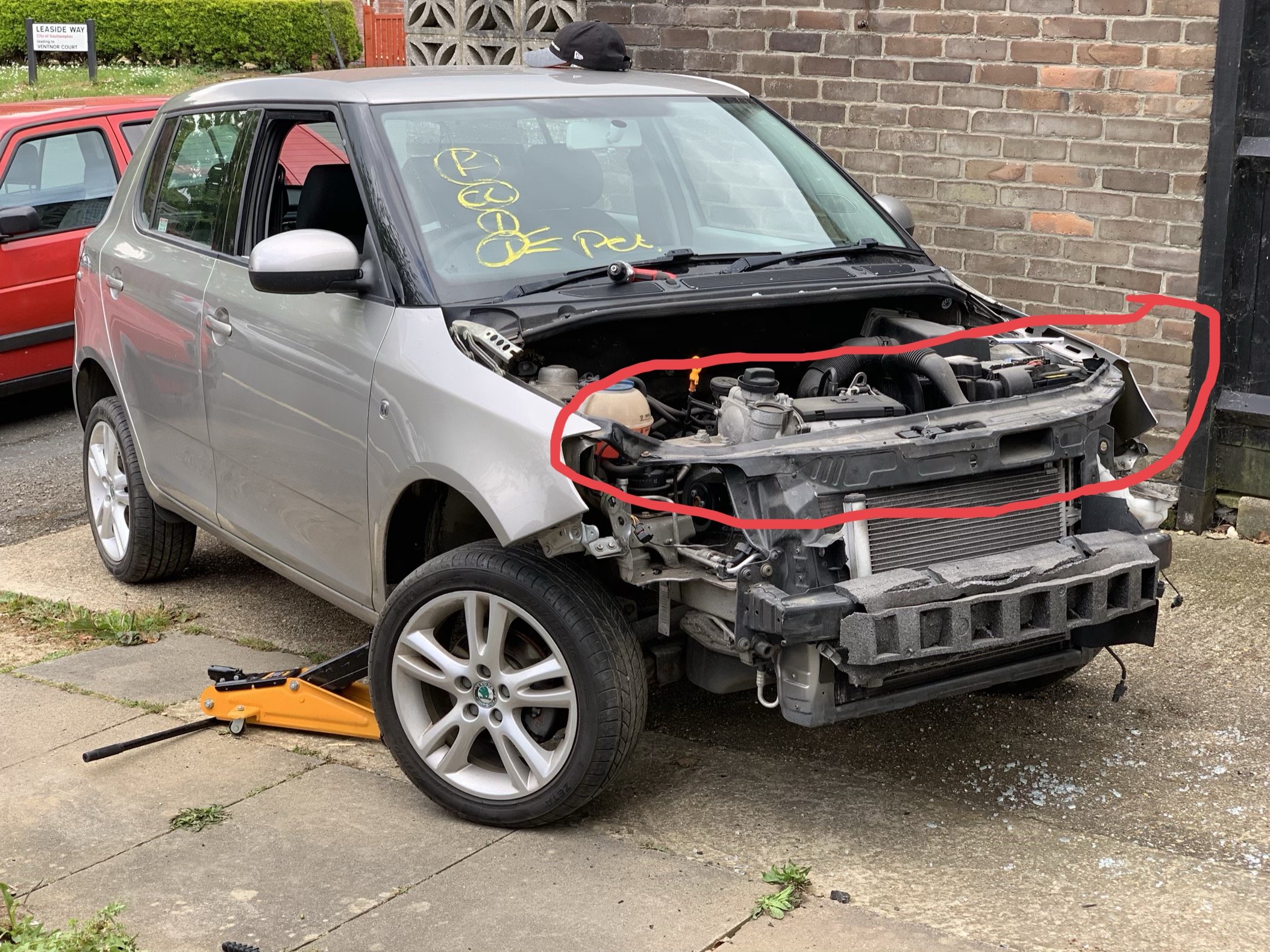 Front crossmember replacement - Skoda Fabia Mk2 (2007-2014) - BRISKODA