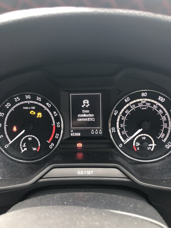 Multiple errors on ignition - Skoda Octavia Mk3 (2013 - 2020) - BRISKODA