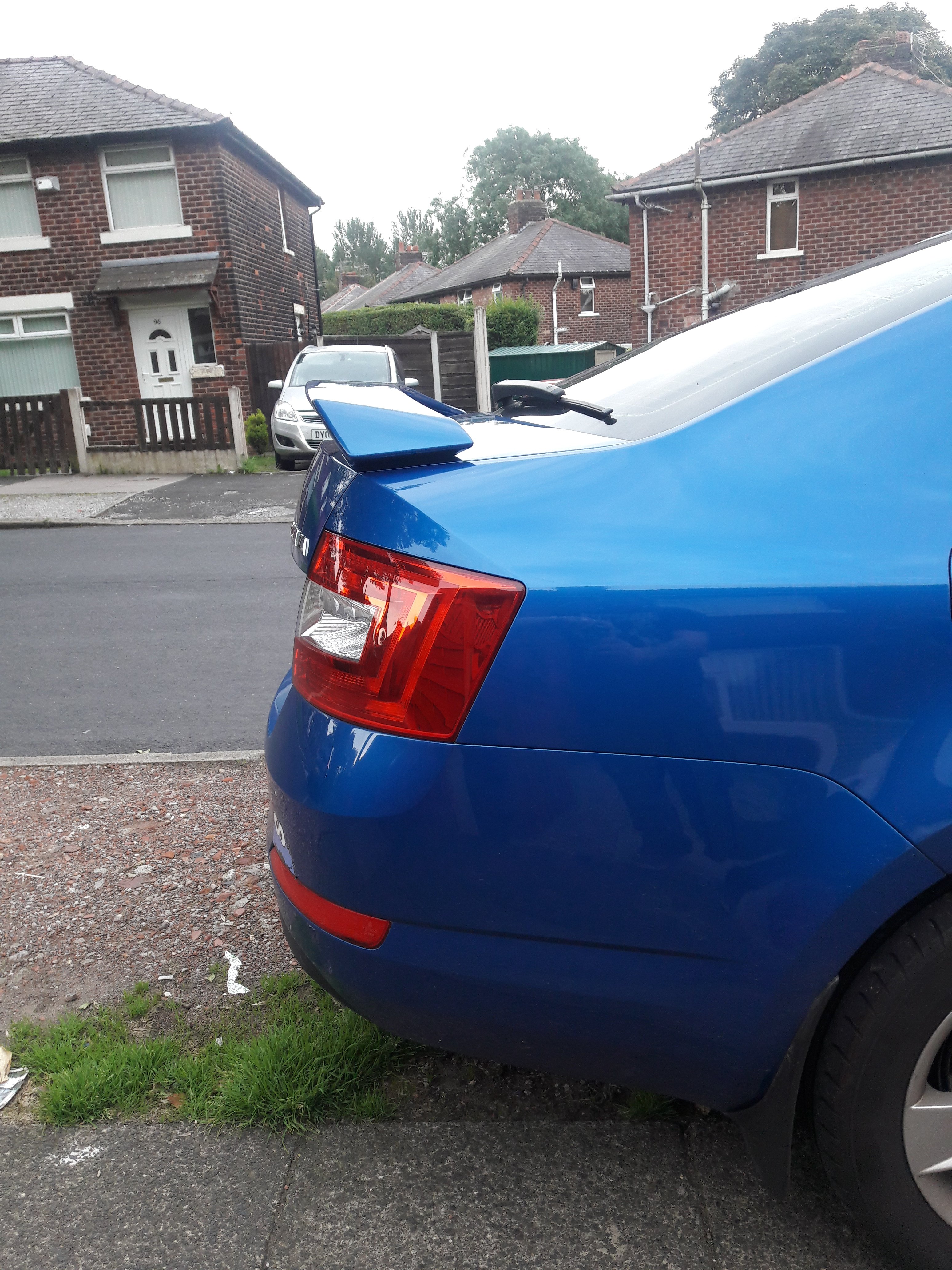 Octavia mk2 vrs spoiler on a mk3 - Octavia Projects - BRISKODA