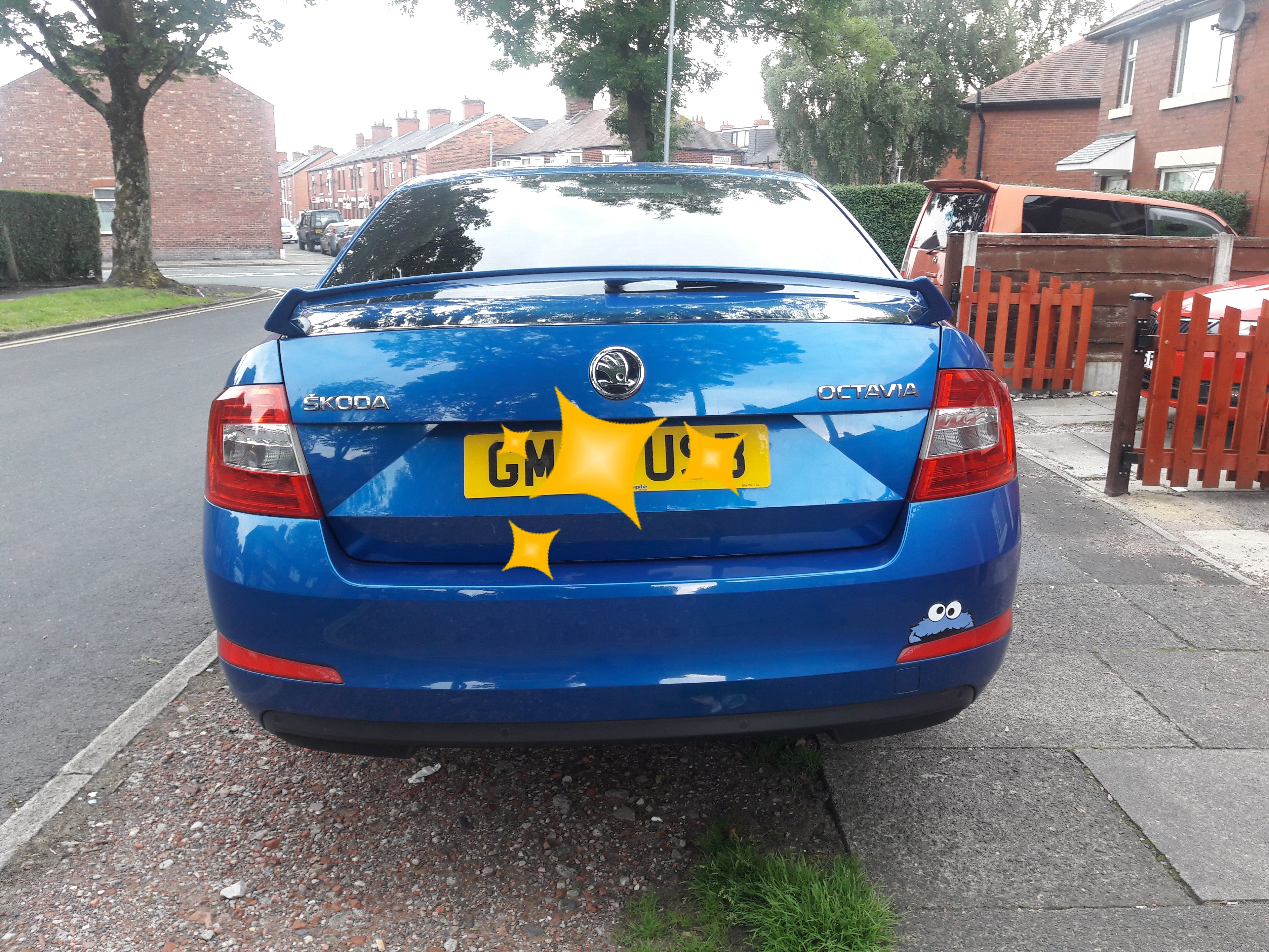 Octavia mk2 vrs spoiler on a mk3 - Octavia Projects - BRISKODA