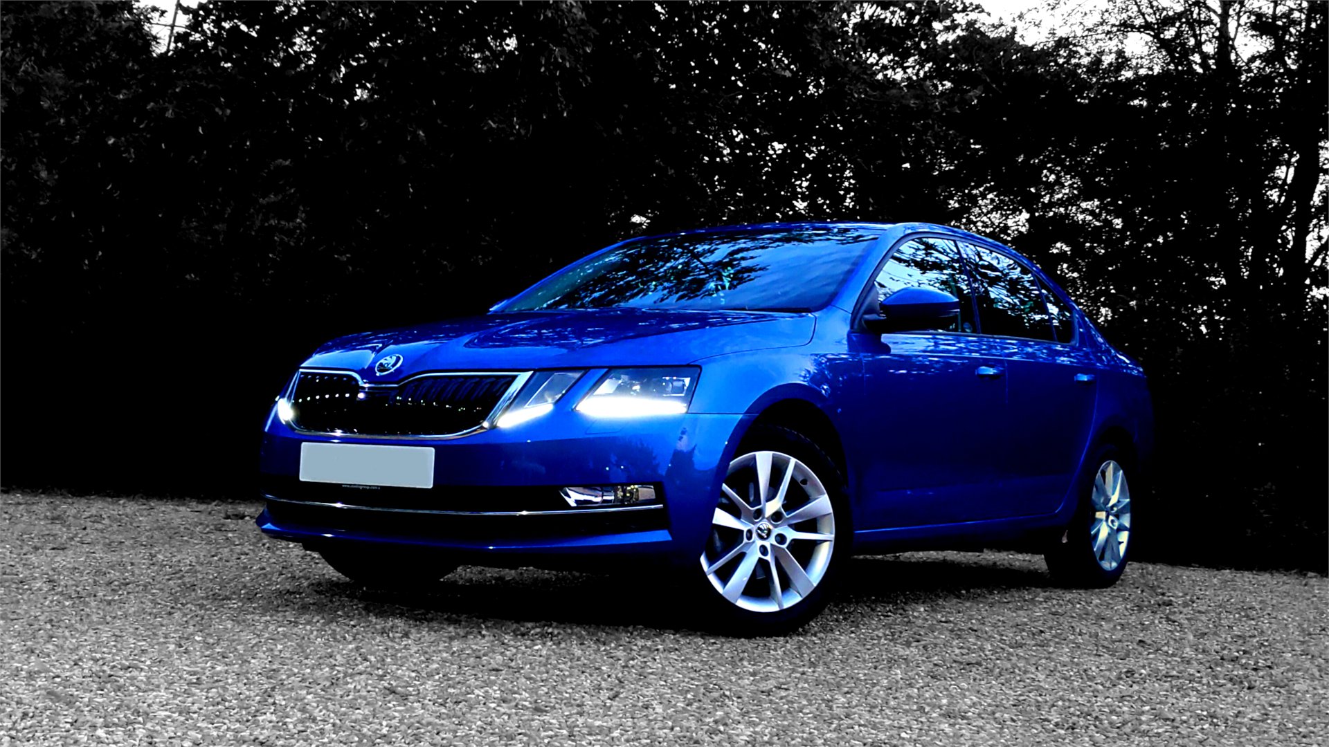 Enter Blue Octavia hatchback - Hellos and Goodbyes - BRISKODA