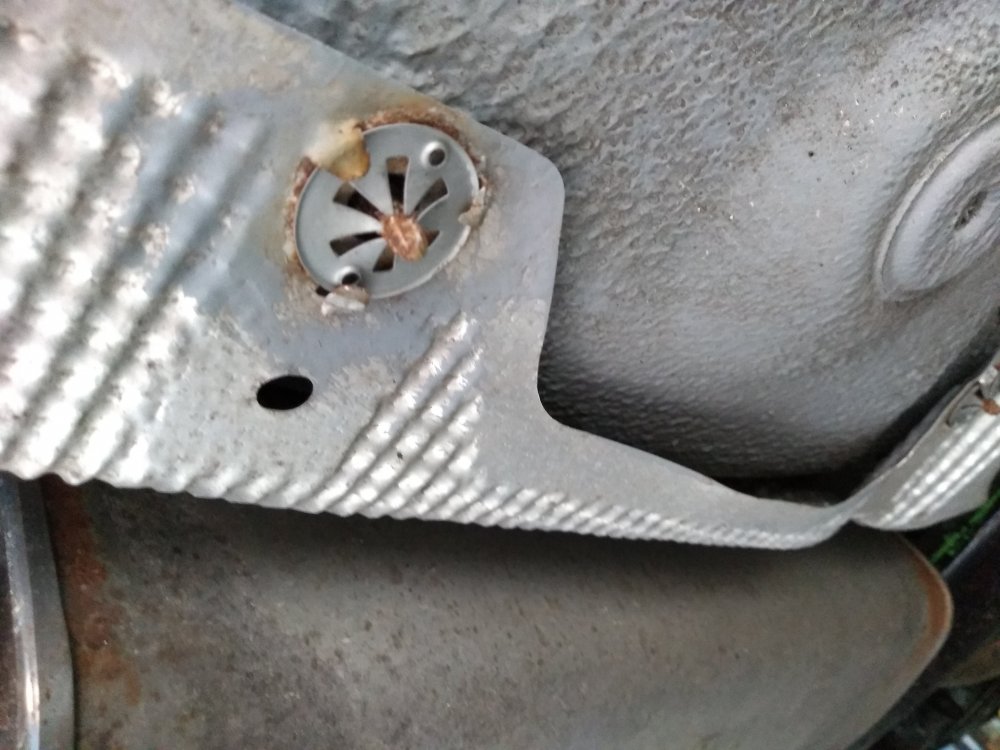 Heat shield back box clips - Skoda Fabia Mk1 (1999-2007) - BRISKODA