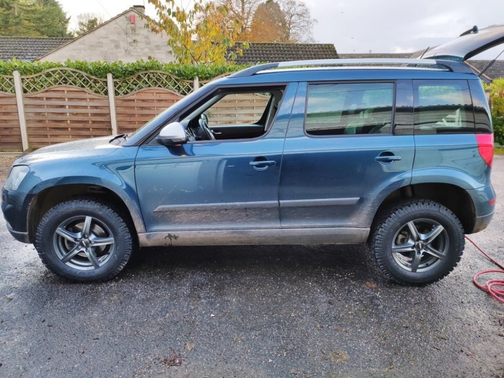 All terrains on a Yeti - Skoda Yeti - BRISKODA