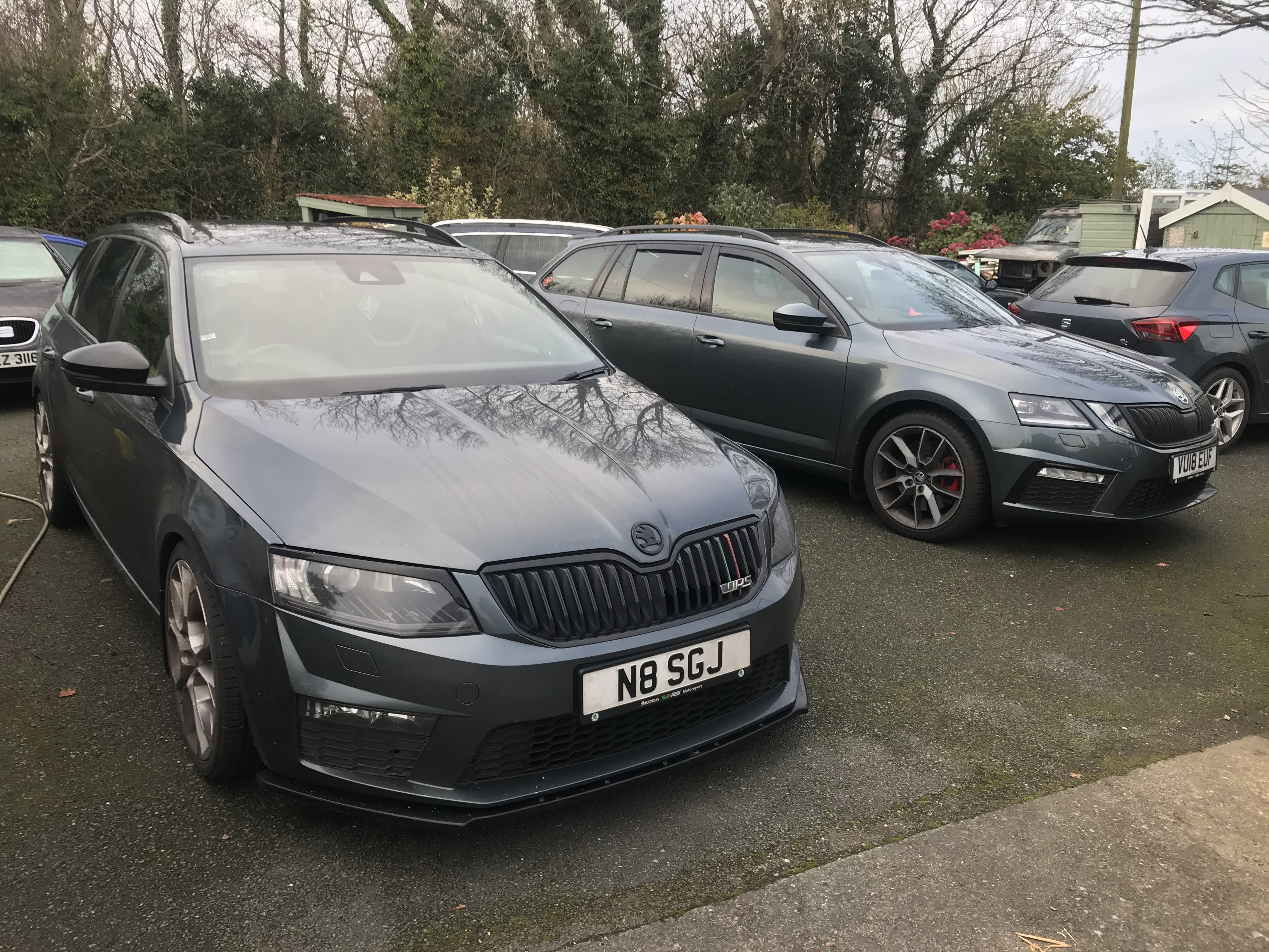 Steel Grey & Meteor Grey - Skoda Octavia Mk3 (2013 - 2020) - BRISKODA