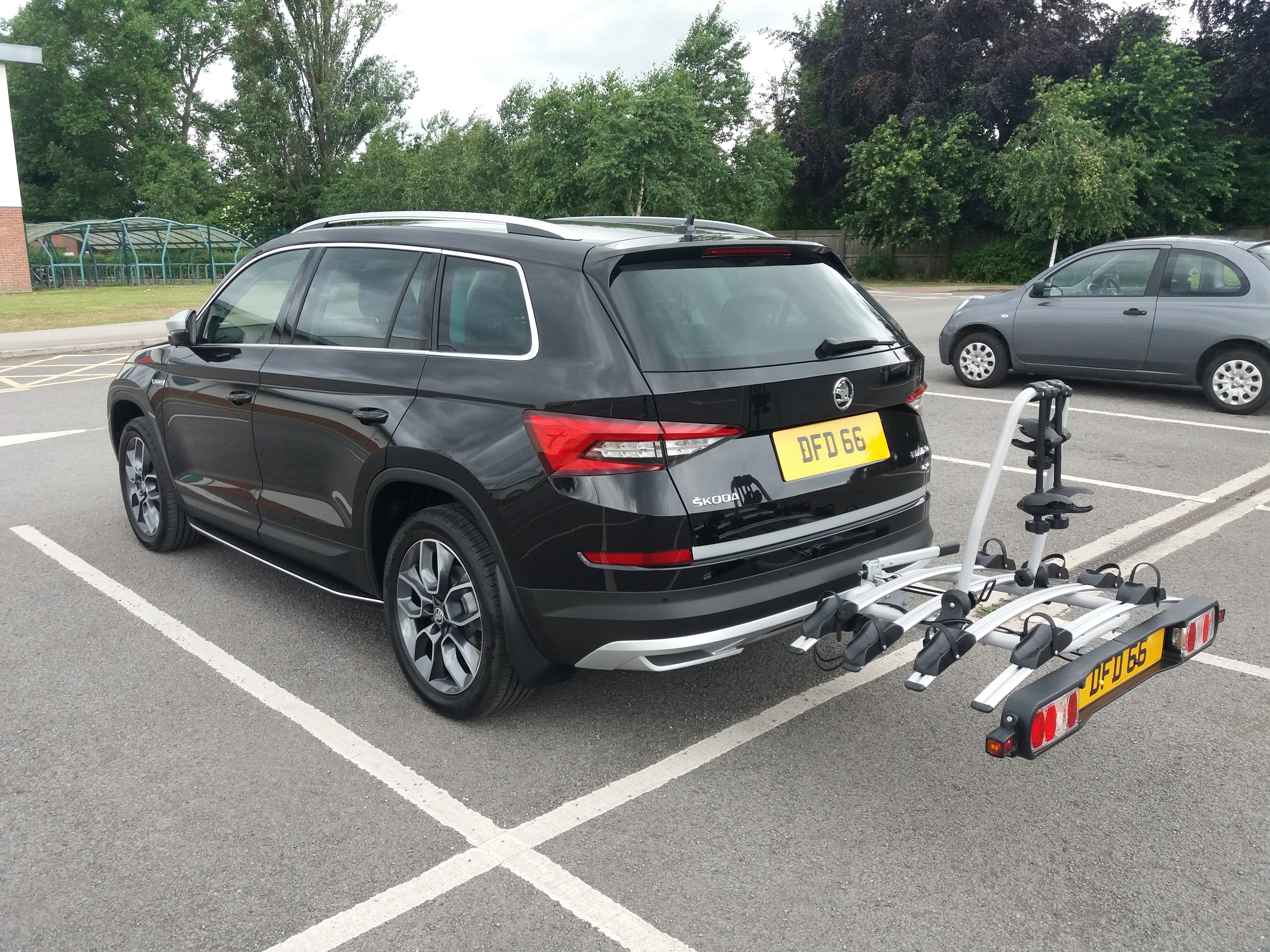 Skoda kodiaq towbar store