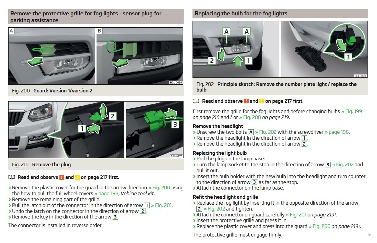 Replacing fog lamp bulb - Page 2 - Skoda Yeti - BRISKODA
