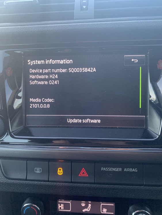 Is there an update to Infotainment System (5Q0035842A / H24) newer than ...
