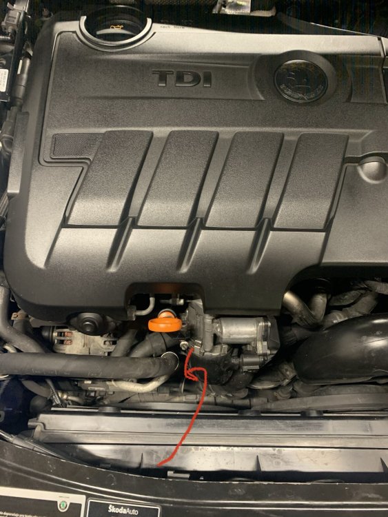 MAP sensor location - Skoda Octavia Mk2 (2004 - 2013) - BRISKODA