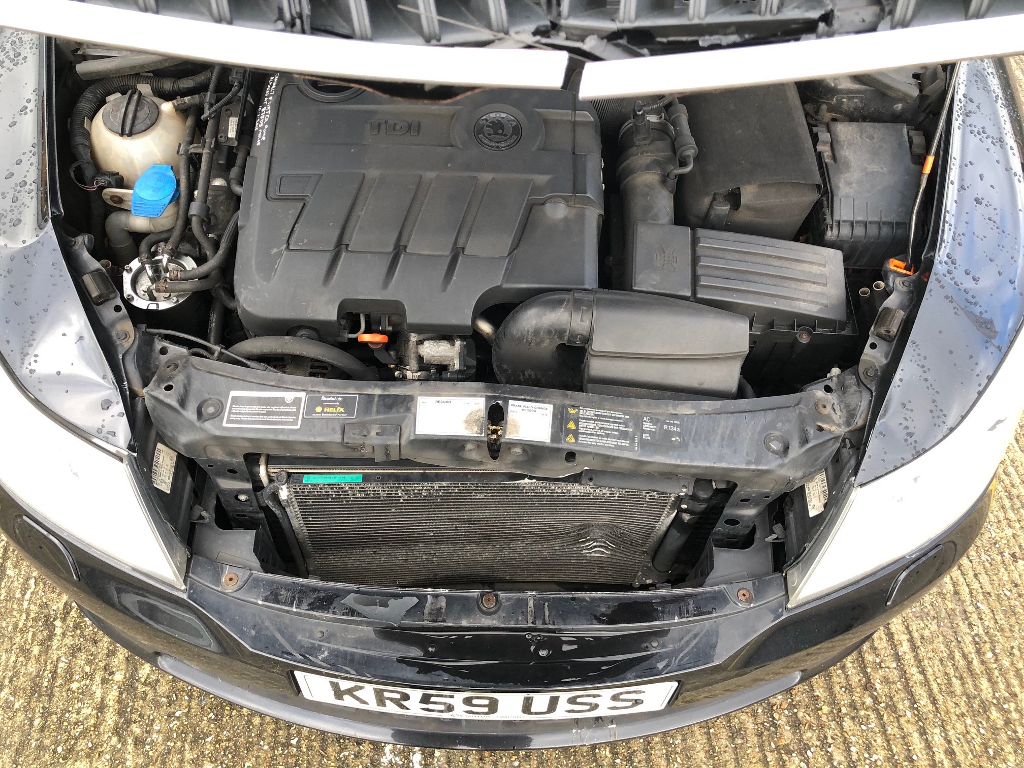 Octavia VRS 2 facelift parts replacement and directions needed ...