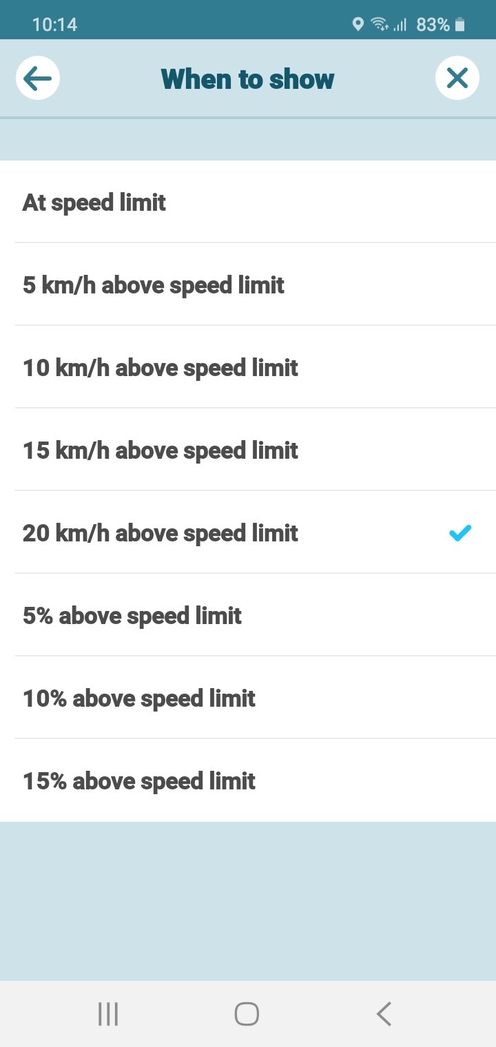 Speed limit warning phone app ? - Audio, Electronics and Security ...